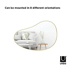 Umbra Hubba Pebble Mirror