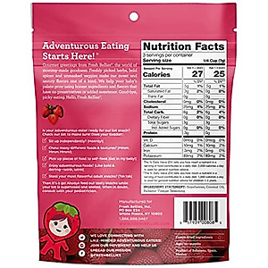 Fresh Bellies Strawberry Feels Forever| Strawberry Freeze Dried Healthy Snack for Kids| Gluten Free Freeze Dried Fruit Kids Snack with No Preservatives & No Added Sugar| Age 12+ Months| 6-Pack