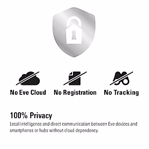 Eve Door & Window (Matter) – Smart Contact Sensor for Doors & Windows, Open/Closed State, Automatic Control of Accessories, Matter Over Thread, Apple Home, Alexa, Google Home, SmartThings