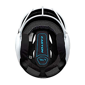 Easton | GHOST Softball Batting Helmet | Two-Tone Matt Black/White | Large/XLarge