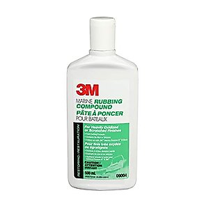 3M Marine 09004 Tan Rubbing Compound (16.9 fl oz/500 mL)