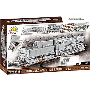 COBI Historical Collection Kriegslokomotive Baureihe 52 Locomotive