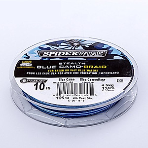 Ochoos Stealth #1.5 114m 4.5kg Power PE Fishing Line Blue Camo Fishing Braid Line Pesca - (Size: 1.5) - Fishing Line