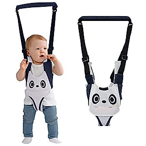 Watolt Baby Walking Harness - Handheld Kids Walker Helper - Toddler Infant Walker Harness Assistant Belt - Help Baby Walk - Child Learning Walk Support Assist Trainer Tool - for 7-24 Month Old (Panda)