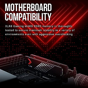 PNY XLR8 Gaming 32GB (2x16GB) DDR5 6200MHz Desktop Memory