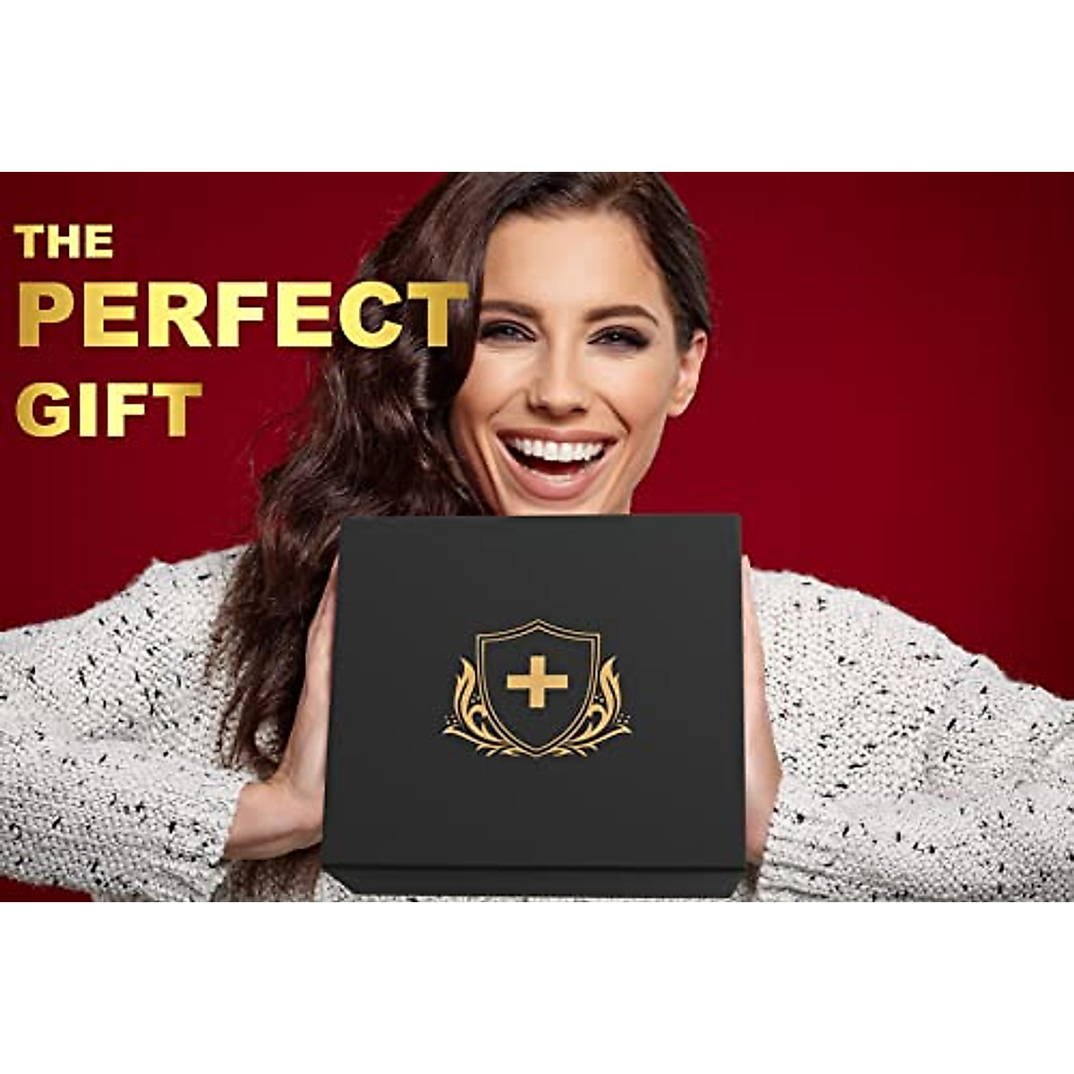 GREEN CROSS Stash Box Decorative Box Lock Box with Key Wooden Box Smell Proof Removable Wooden Tray Ceramic Tray Adjustable Compartments Storage Box for Home and Organization