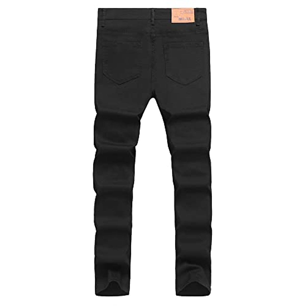 WULFUL Men's Ripped Jeans Slim Fit Skinny Stretch Comfy Denim Jeans Pants