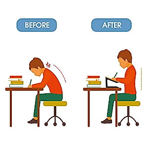 J JAKCUBE Design Tablet Smartphone Book Stand Desk, Wooden Display Organizer, Document Copy Notebook Holder for Monitor - MK294D