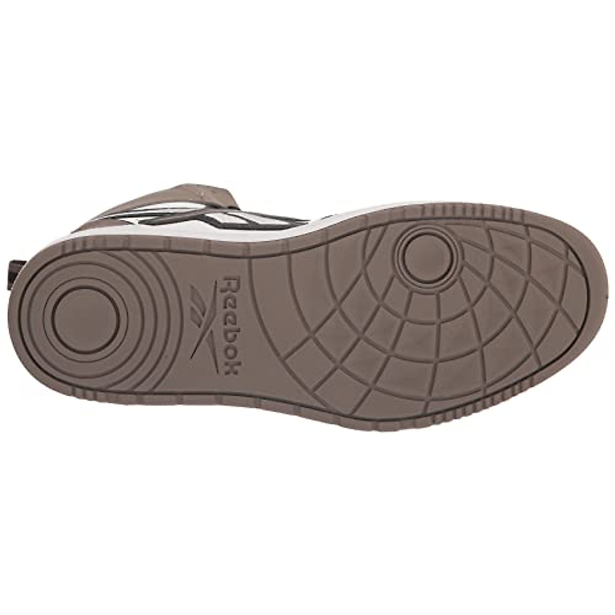 Reebok Unisex Resonator Mid Running Shoe, White/Black/Trek Grey, 12 US Men