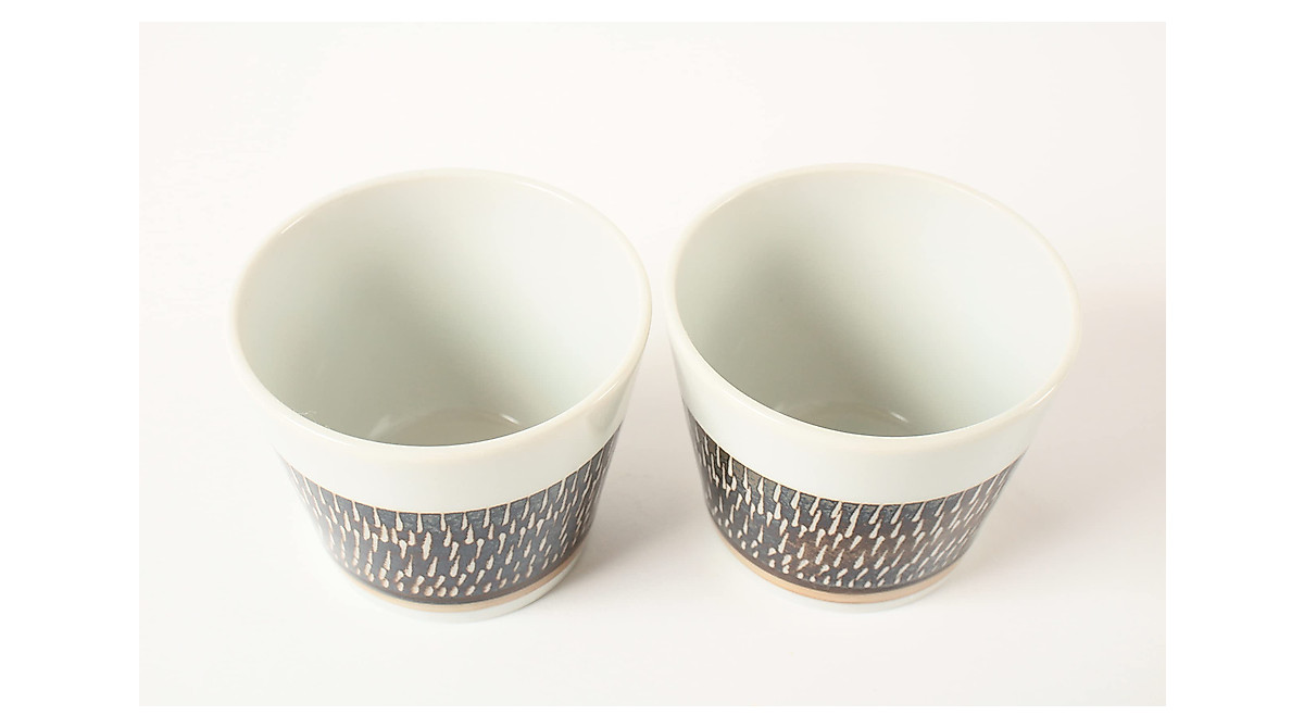 Mino Ware Japanese Tea Cups - Authentic Ceramic Set