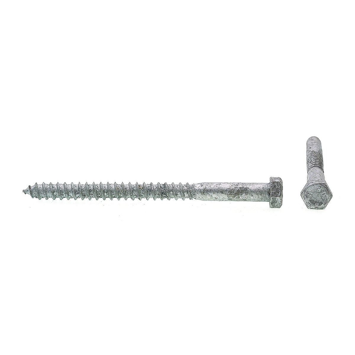 Prime-Line 9056505 Hex Lag Screws, 3/8 In. X 5 In., A307 Grade A Hot Dip Galvanized Steel (50 Pack)