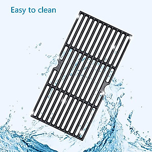 GasSaf Grill Grates Replacement for Backyard GBC1255W, GBC1460W, BC1461W, Uniflame GBC1059WB, GBC1143W-C, Better Homes & Garden GBC1362W, GBC1562W and Other Grills (16 1/4 X 29 5/8")(Set of 3-Pack)