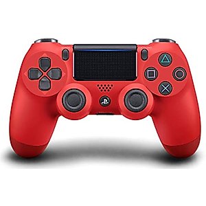 Sony DualShock 4 Wireless Controller PlayStation 4 Red - Renewed