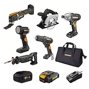 WORX WX918L NITRO Brushless 4-Tool Combo Kit