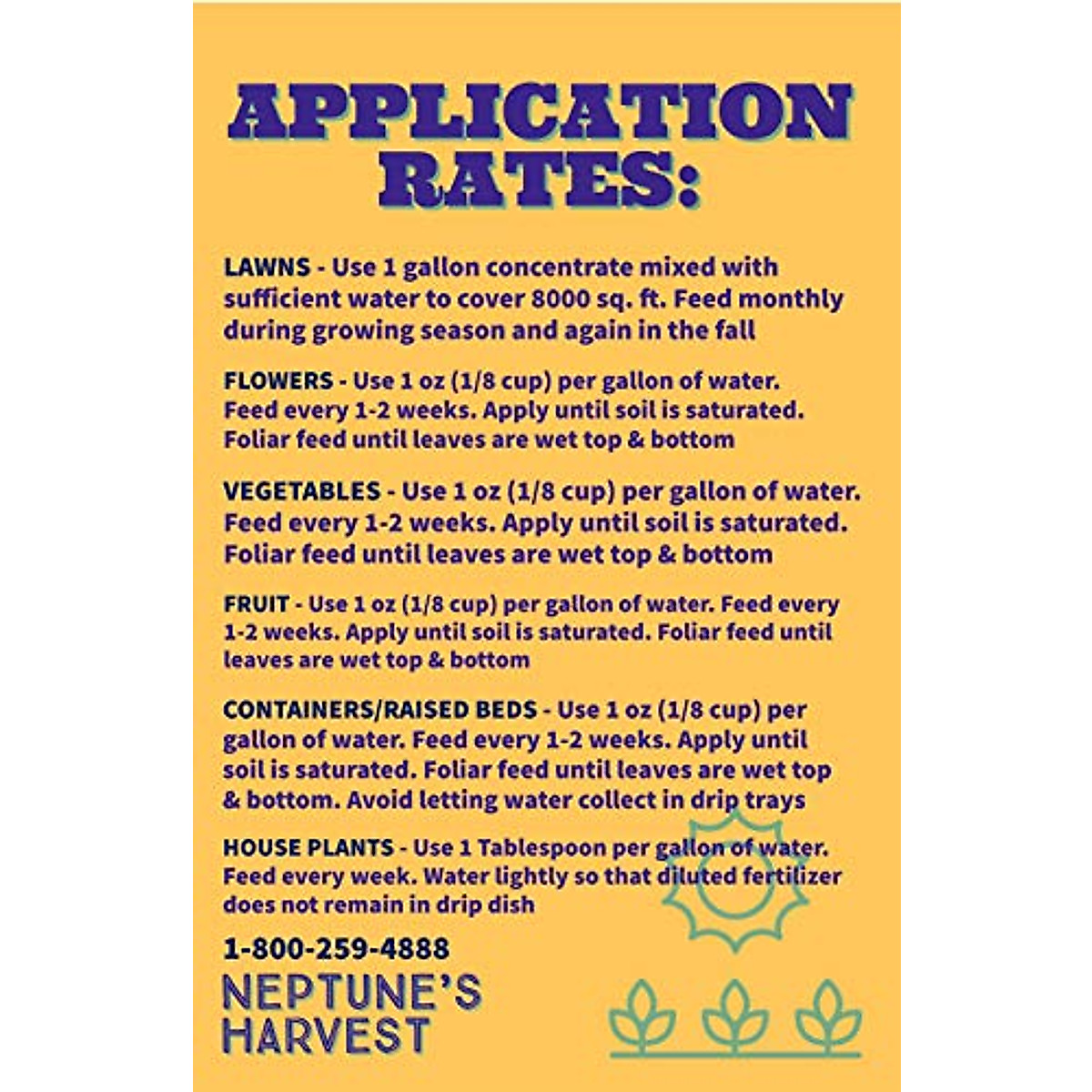 Neptune's Harvest Fish Fertilizer 2-4-1, 36 Ounce