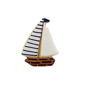 Sailboat 3.5 Inch Cookie Cutter from The Cookie Cutter Shop – Tin Plated Steel Cookie Cutter