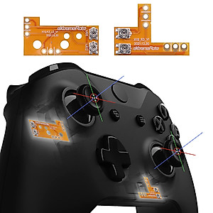 eXtremeRate Drifix Thumbsticks Drift Fix Repair Kit for Xbox One S & X Controller (Model 1708), Custom Analog Stick Joystick Regulator Circuit Board for Xbox One S/X Controller