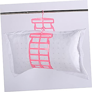 Cabilock 6 pcs Shoe Dryer Drying Rack for Clothes Plush plushes Windproof Drying Rack Dry Rack for Clothes Drying Pillow Rack Balcony Rack Drying net Pillow Shelf Storage Baby