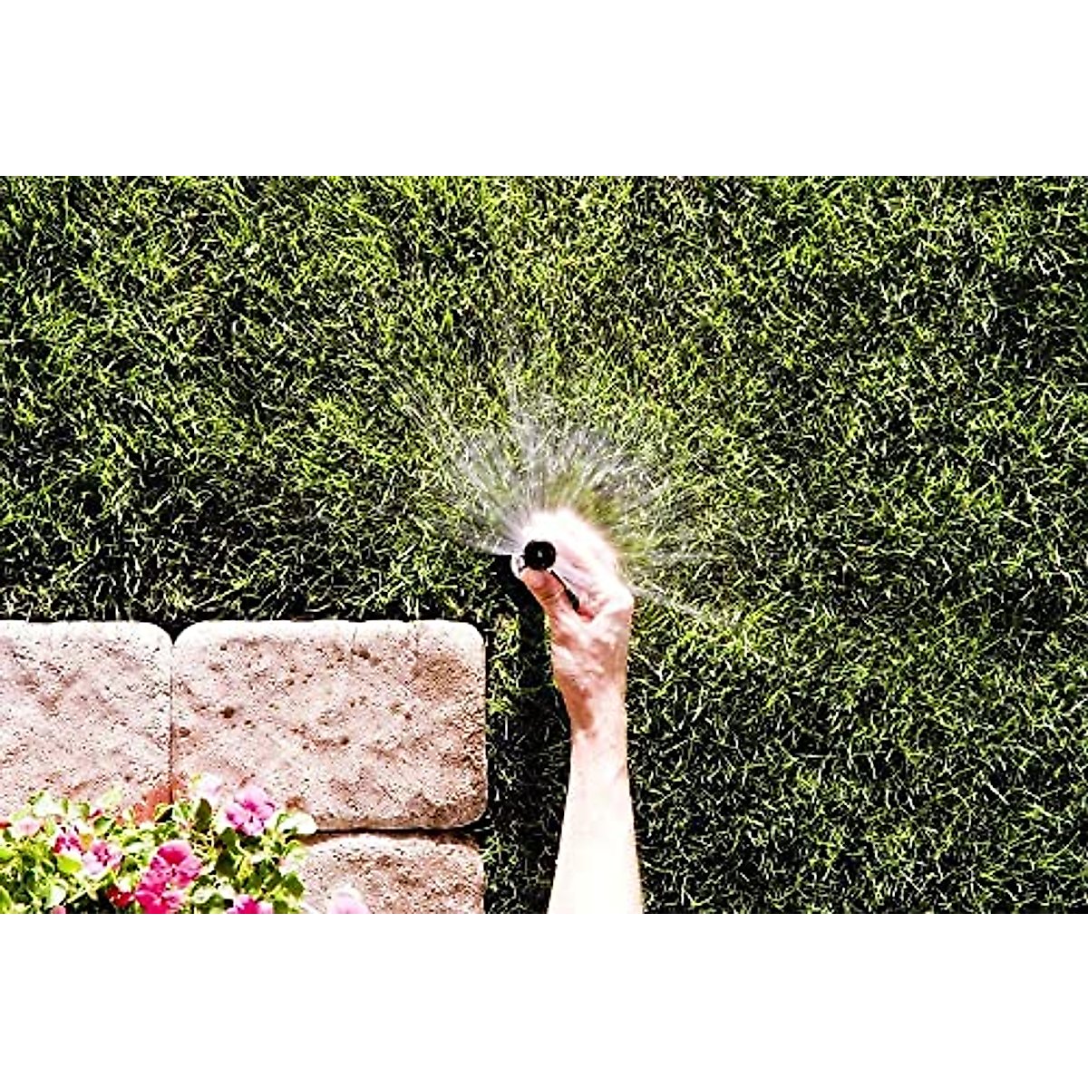 Rain Bird 1804VAN Professional Pop-Up Sprinkler, Adjustable 0� - 360� Pattern, 8' - 15' Spray Distance, 4" Pop-up Height (4 Pack)