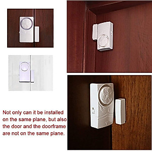 HENDUN Bundles of Wireless Door Alarm 2 Sets with Remote and 4 Sets Without Remote