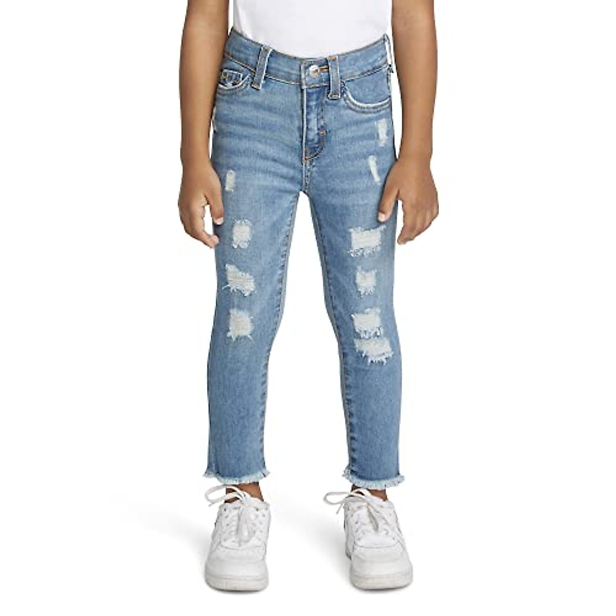 Levi's Girls' 720 High Rise Super Skinny Fit Jeans, Blue, 14