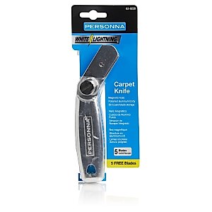 PERSONNA 5-Blade 6.5-in Aluminum Utility Knife