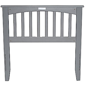 Leo & Lacey Twin Slat Headboard in Gray