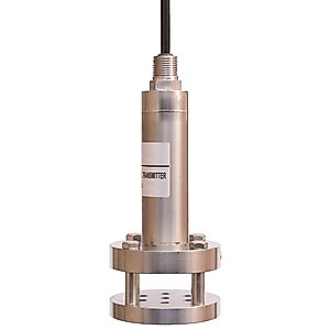 Flowline LD32-S111 Polyurethane DeltaSpan Wastewater Pressure Level Transmitter, Wastewater and Slurry, 10 psi