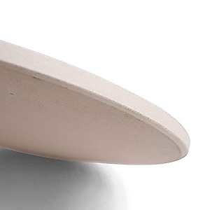 Royal Gourmet KSF1204 3 Piece Pizza Stone Set for Grill and Oven with 12-Inch Cordierite Stone, Peel and Pizza Cutter, Baking Tool