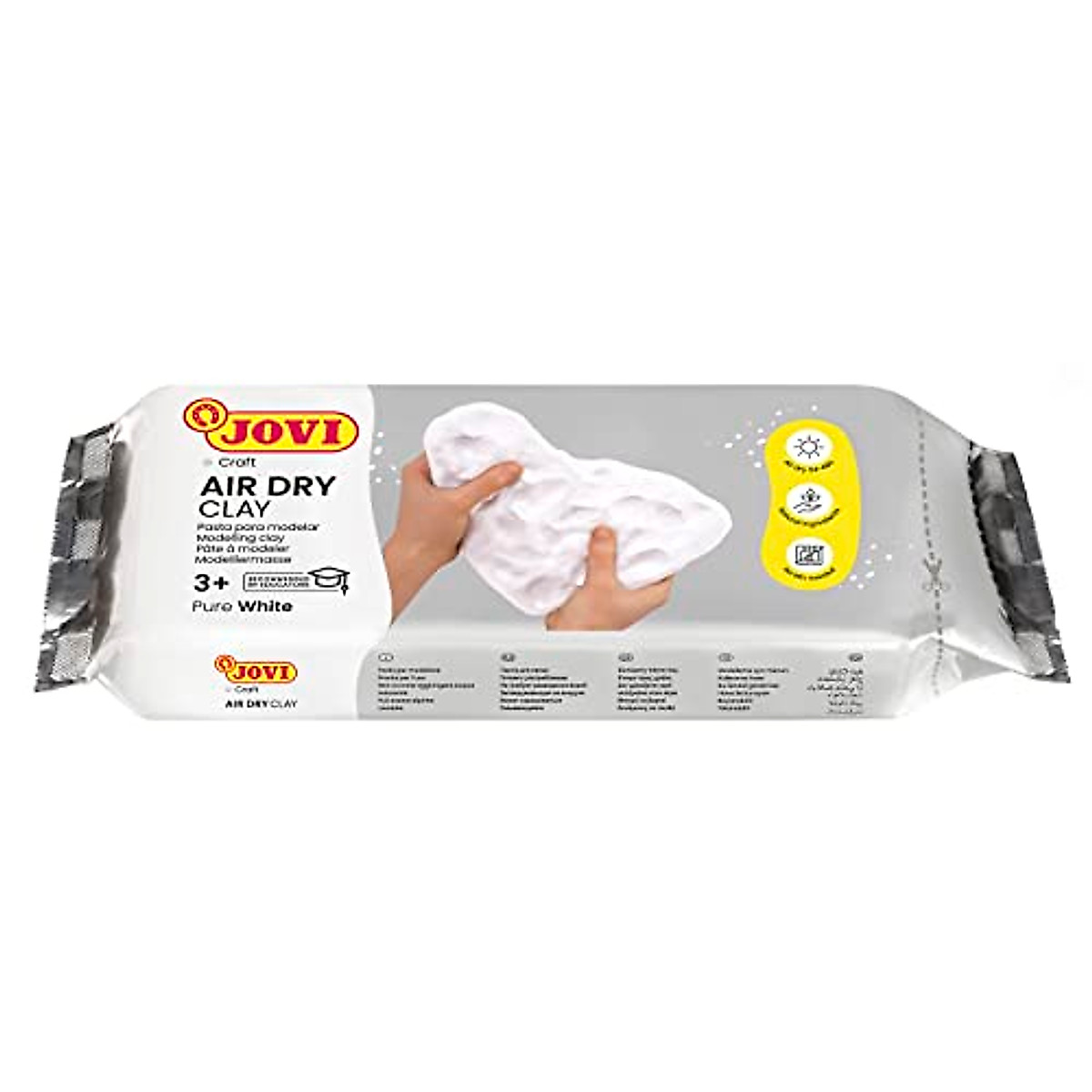 Jovi Air Dry Modeling Clay; 2.2 White