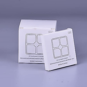 SURRUNME Pet Food Desiccant Bag 6 Packs Desiccant Packets Keep Cat Food & Dog Food Dry and Fresh Suit for Automatic Cat Feeder