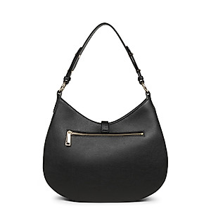 LANCASTER Foulonne Milano Large Shoulder Bag - Black