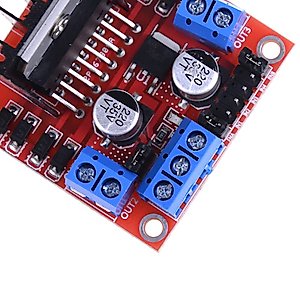 Davitu Motor Controller - Stepper Motor Drive Controller Board Module L298N Dual H Bridge DC
