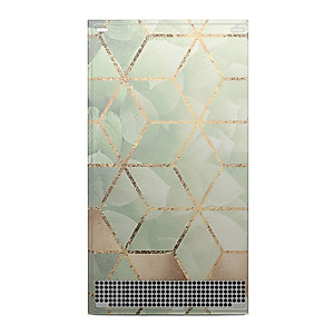 Head Case Designs Officially Licensed Elisabeth Fredriksson Leaves and Cubes Art Mix Vinyl Sticker Gaming Skin Case Cover Compatible with Xbox Series S Console