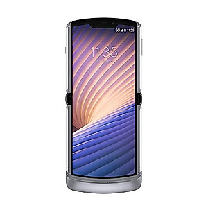 Motorola Razr 5G (2020) Dual-SIM XT2071-4 256GB ROM + 8GB RAM (GSM Only | No CDMA) Factory Unlocked Flip Android Smartphone (Liquid Mercury) - International Version