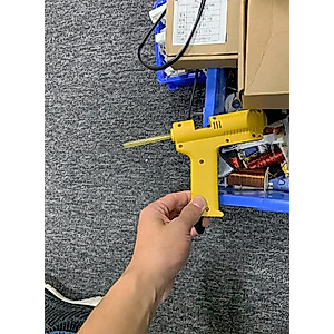 Othmro 10Pcs Hot Glue Sticks 9.8" Length 0.43" Dia Glue Sticks Bulk, Hot Glue Gun Refill Sticks, Hot Melt Adhesive Glue Stick All-Purpose Dual Temp Glue Sticks (Blue)