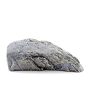 JIHAQUA Reptile Rock Reptile Hide Cave Hideout Terrarium Habitat Decor Ornament Shelter (Style B)