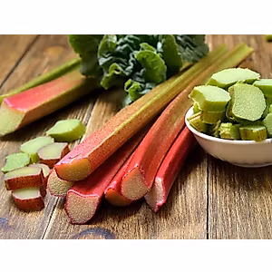 200-Rhubarb Seeds for Planting in Vegetable Garden-Perennial