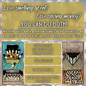 NKR Fragrance - Perfume and Cologne Oil for Women and Men - Designer Type - Our Version Of (T Ford - Tobacco Vanille - unisex)