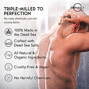 O NATURALS 10PC Bar Soap for Men & Women - Natural Soap, Bath Soap Bar for Women - Natural Soap for Men, Natural Bar Soap, Soap Bars, Natural Soap Bar - Vegan Bars of Soap - Spa Gifts for Women & Men