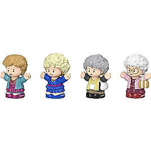 Little People Collector Dorothy, Blanch, Rose Sophia - the Golden Girls Special Edition Figure Set with 4 Character Figurines in a Gift Package