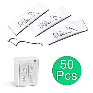 50 Count,Individually Wrapped Micro Dental Floss (50 Pcs)
