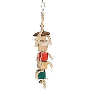 Zerodis Bird Parakeets Toys Parakeetss Parakeets Chewing String Grind Bird chew Toy Beak Teeth Parakeets Cage Bite Toy for Birds Playing Relieving Anxiety Bird Toys for Parakeetss