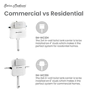 Carre Back to Wall Toilet Bowl in Matte Black