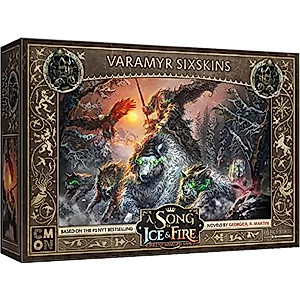 CMON A Song of Ice and Fire Tabletop Miniatures Game Varamyr Sixskins Unit Box | Strategy Game for Teens and Adults | Ages 14+ | 2+ Players | Average Playtime 45-60 Minutes | Made by CMON