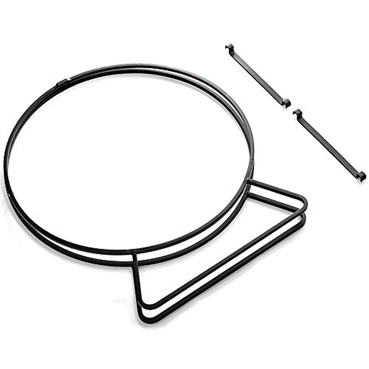 DOEWORKS 23 Inches Solid Steel Log Hoop Heavy Duty Firewood Racks