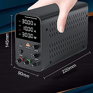 DC Power Supply USB Fast Charging Interface Adjustable Switching Regulated Power Supply 300W