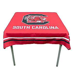 College Flags & Banners Co. South Carolina Gamecocks Logo Tablecloth or Table Overlay