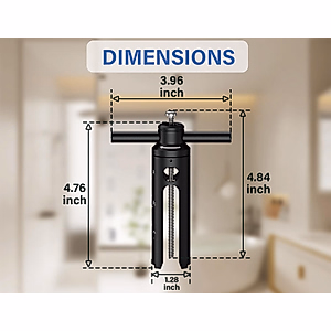 104421U Cartridge Puller Tool Replacement for Moen 1200,1222,1225 Series One-Handle Posi-Temp Pressure Balanced Tub/Shower Faucet Rough-in Valve Core Removal Tool (Upgraded 104421)