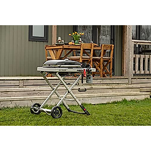 Weber Traveler Portable Gas Grill, Blue